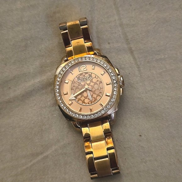 Coach | Accessories | Coach Mini Boyfriend Rose Gold Watch | Poshmark